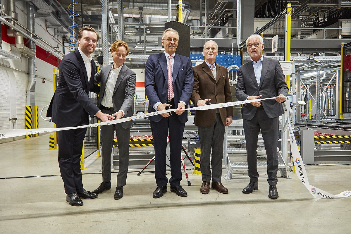 Siegwerk opens Europe’s largest fully automated production facility for ...